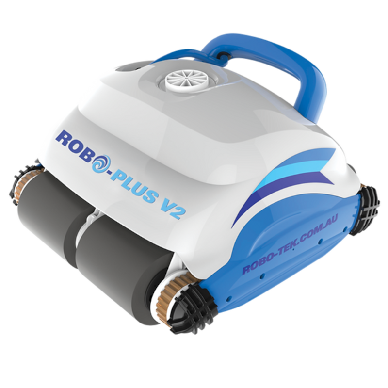 Robo-Tek Robo-Plus V2 Robotic Pool Cleaner with Caddy — RoboBuddy